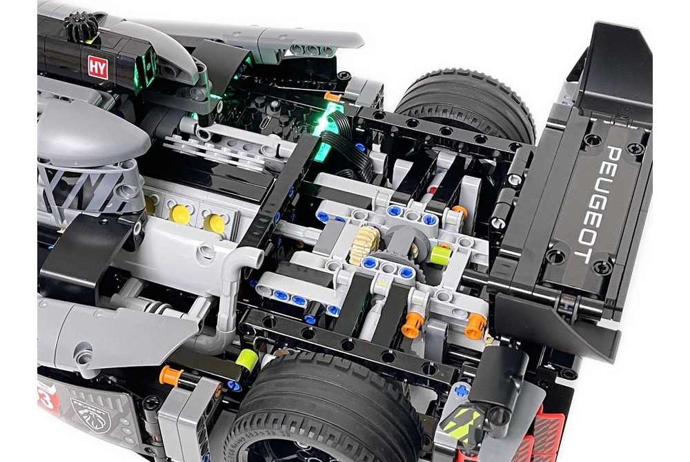 LEGO MOC 42156 PEUGEOT 9X8 24H Le Mans Hybrid Hypercar RC MOD for ...