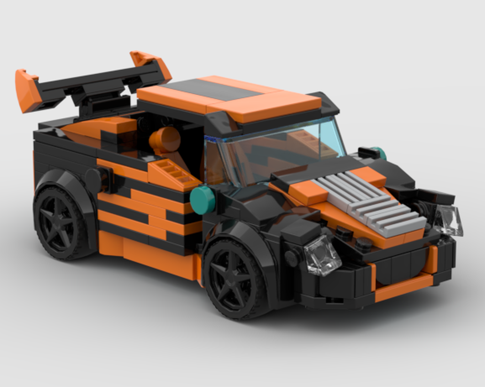 LEGO MOC rally car by Pingy5 | Rebrickable - Build with LEGO