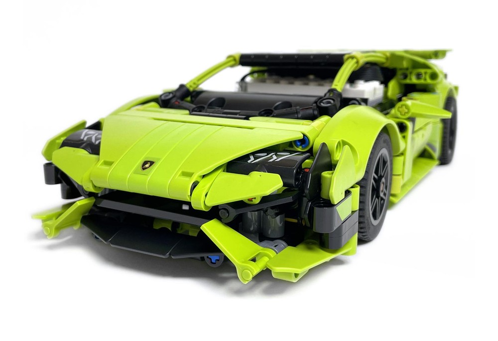 LEGO MOC 42161 Lamborghini Huracan Tecnica RC MOD for Powered Up Motors by otrans | Rebrickable ...