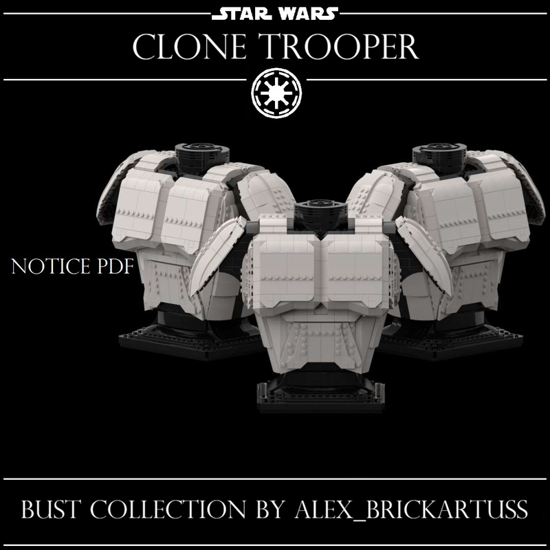 LEGO MOC Bust Clone P.2 by Alex_BricKartuss | Rebrickable - Build with LEGO