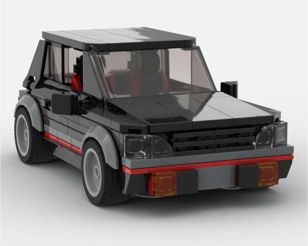 LEGO MOC Peugeot 205 GTI 8 studs wide hot hatch by Sweetridedesigns ...