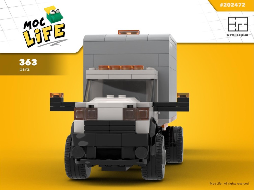 LEGO MOC Ram 3500 regular cab dually wood chipper by MocLife ...