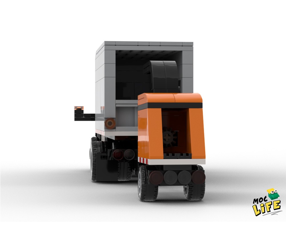 LEGO MOC Ram 3500 regular cab dually wood chipper by MocLife ...
