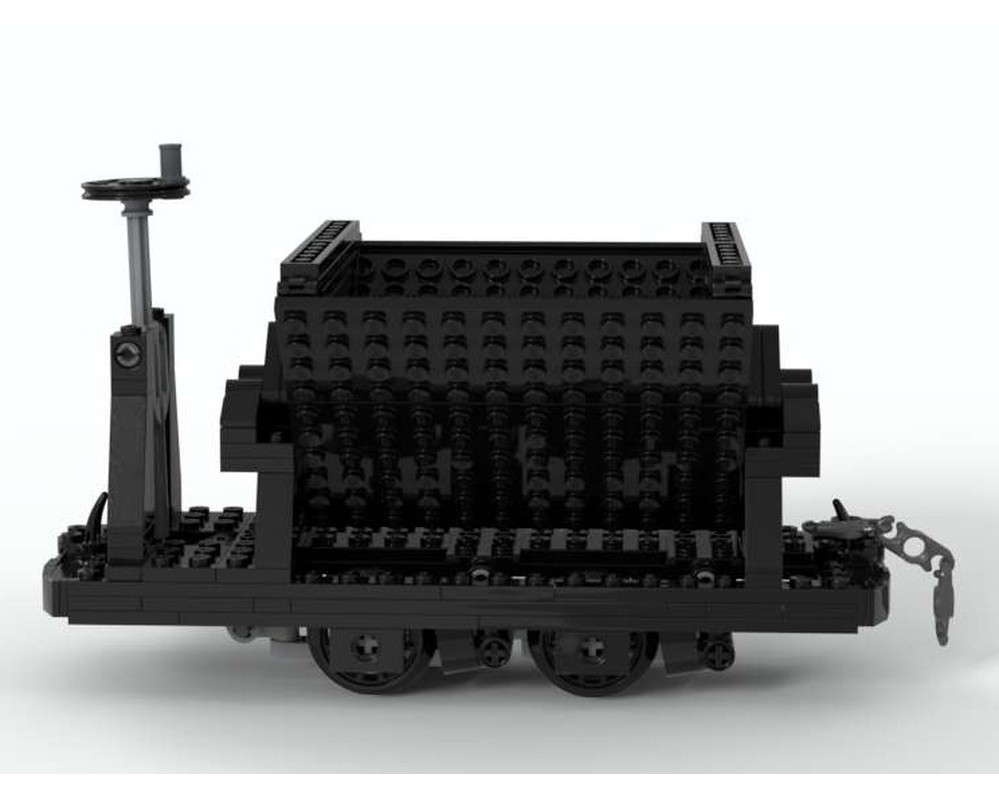 LEGO MOC-202486 Field Railway Tipper Wagon with Handbrake (Scale 1:13 ...