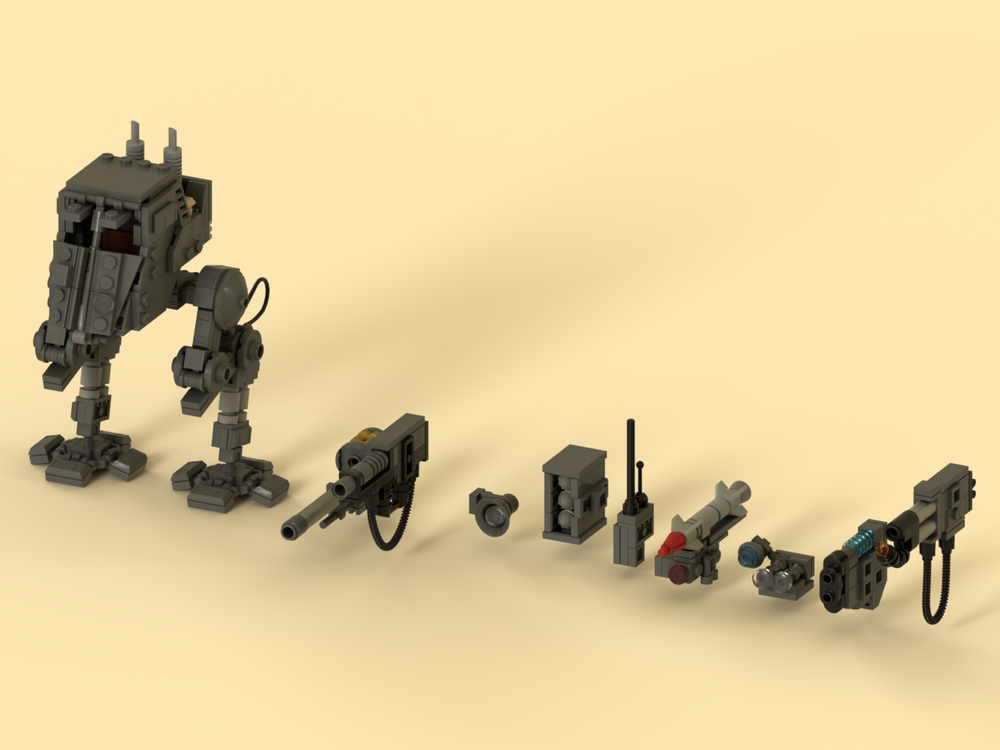 LEGO MOC Wh40K - Cadian Pattern Sentinel (8th edition) by Bricking_art ...