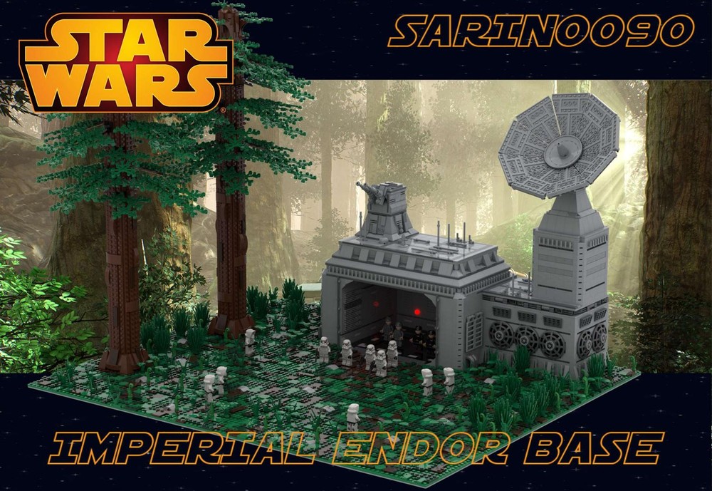 LEGO MOC SW - Imperial Endor Base by Sarinoo90 | Rebrickable - Build ...