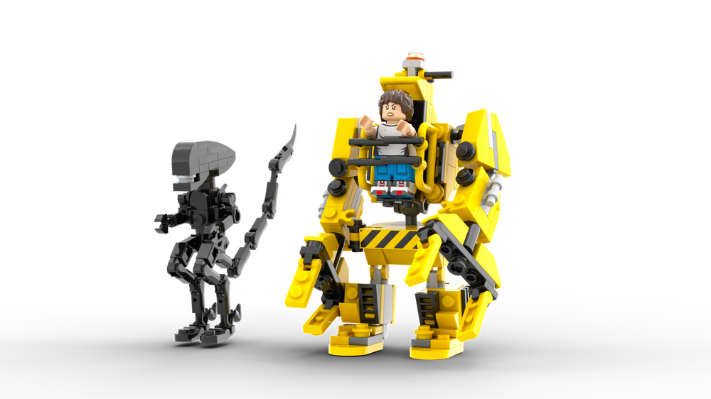 LEGO MOC THE ALIEN by Blocksandmocs | Rebrickable - Build with LEGO