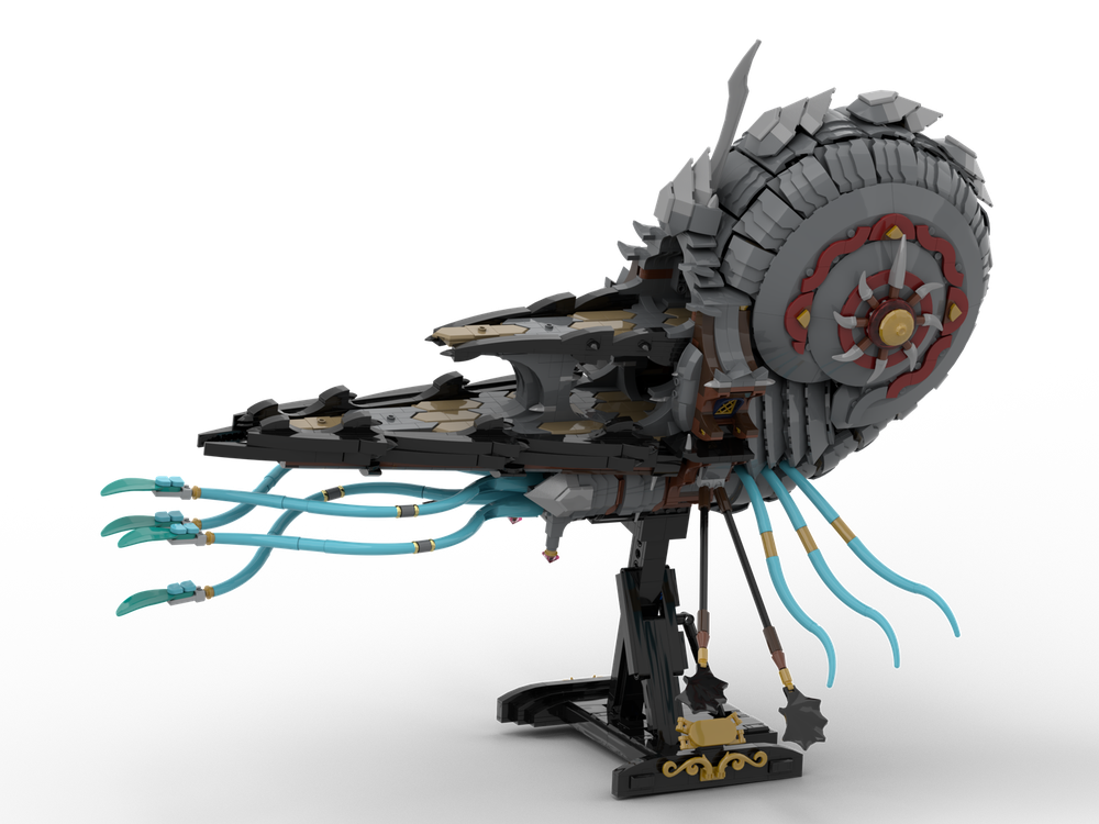 LEGO MOC Void Nautiloid Stand by Thunder_Adventure_Tours | Rebrickable ...