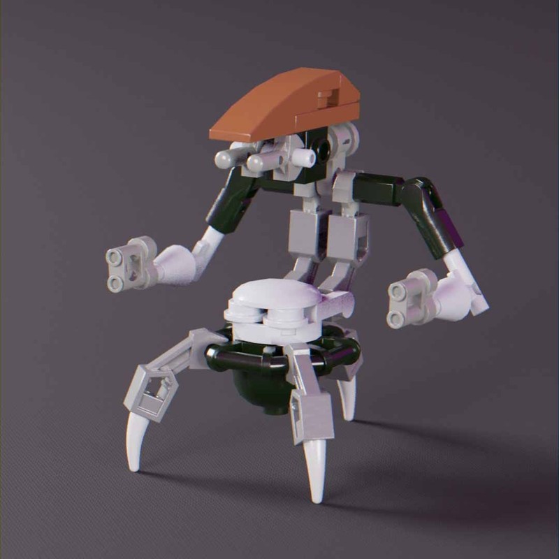 LEGO MOC Droideka by CubesCustoms | Rebrickable - Build with LEGO