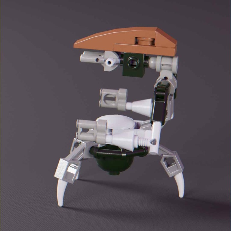 LEGO MOC Droideka by CubesCustoms | Rebrickable - Build with LEGO