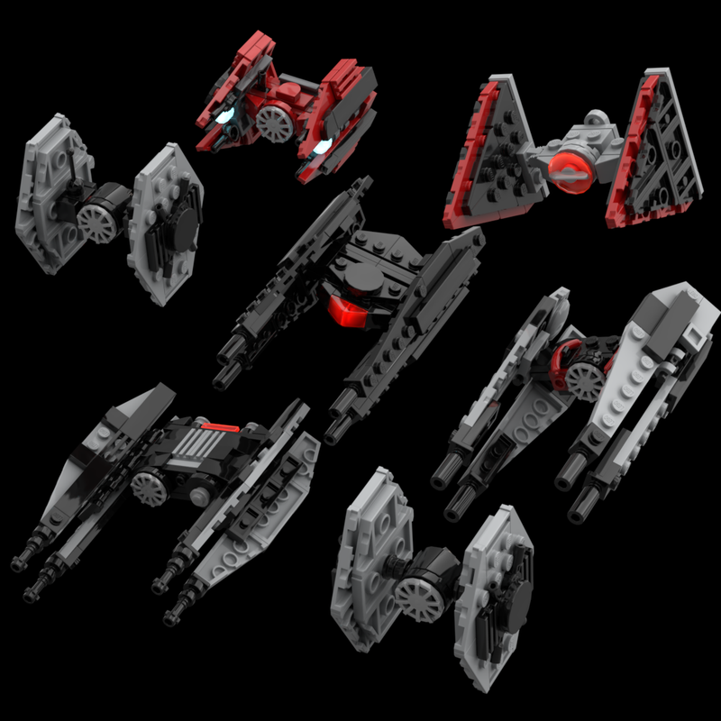 LEGO MOC First Order TIE Starfighter Mega Pack - 1:144 by ...
