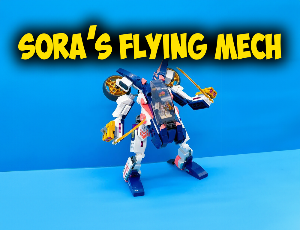 LEGO MOC Sora's Flying Mech by BricksByMind | Rebrickable - Build with LEGO