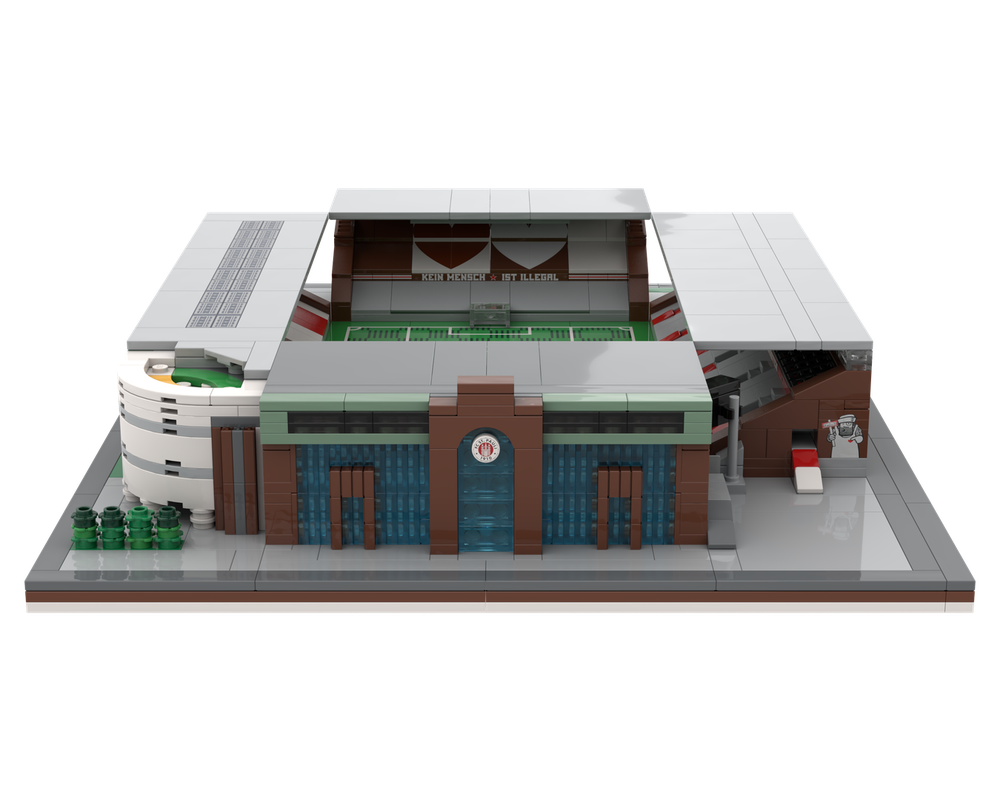 LEGO MOC Millerntor by Steinemeister | Rebrickable - Build with LEGO