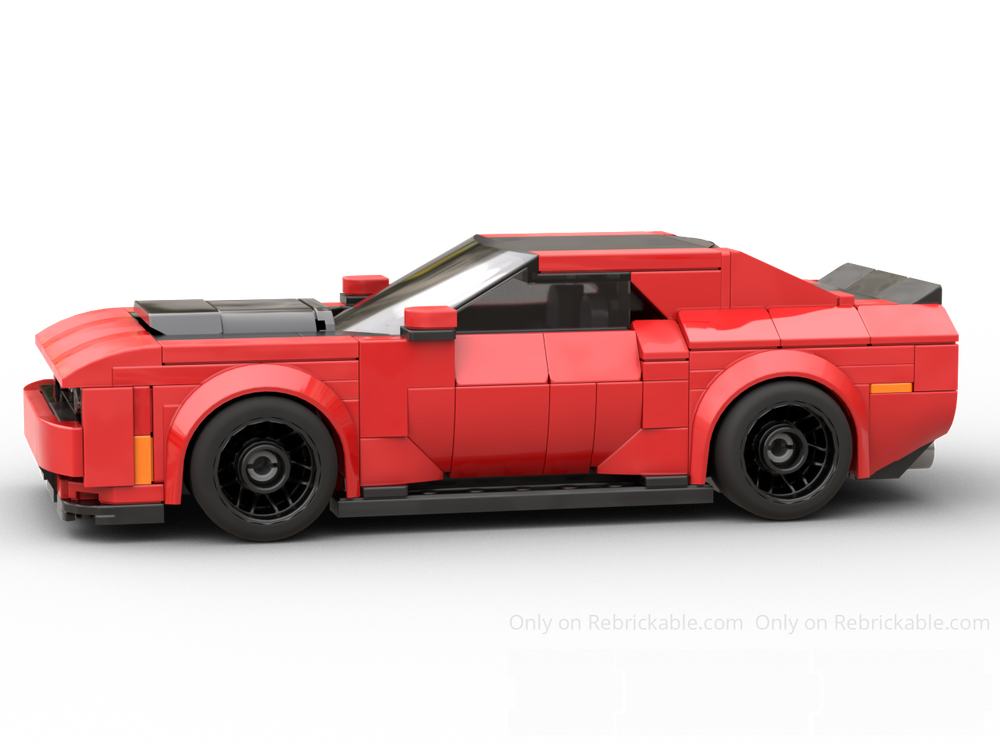 LEGO MOC Dodge Challenger SRT Demon by VoidSerpent | Rebrickable ...