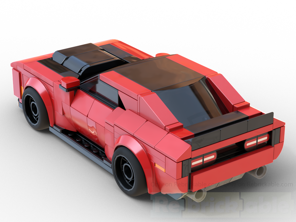 LEGO MOC Dodge Challenger SRT Demon by VoidSerpent | Rebrickable ...