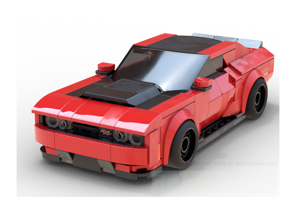 LEGO MOC-202533 Dodge Challenger SRT Demon by VoidSerpent | Rebrickable ...