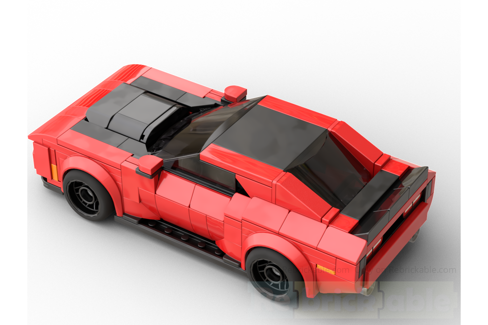 LEGO MOC-202533 Dodge Challenger SRT Demon by VoidSerpent | Rebrickable ...