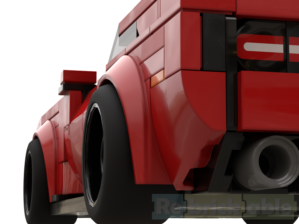 Lego Moc Dodge Challenger Srt Demon By Voidserpent Rebrickable