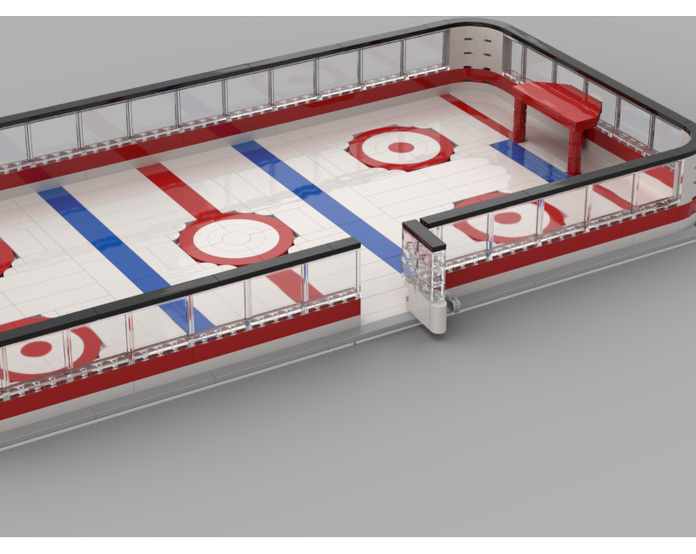 LEGO MOC-202538 Hockey Rink by leeggoo_Creator | Rebrickable - Build ...