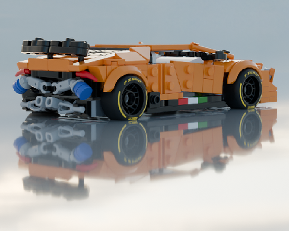 LEGO MOC Lamborghini Huracan Performante Twin Turbo by Thecarmoccer | Rebrickable - Build with LEGO