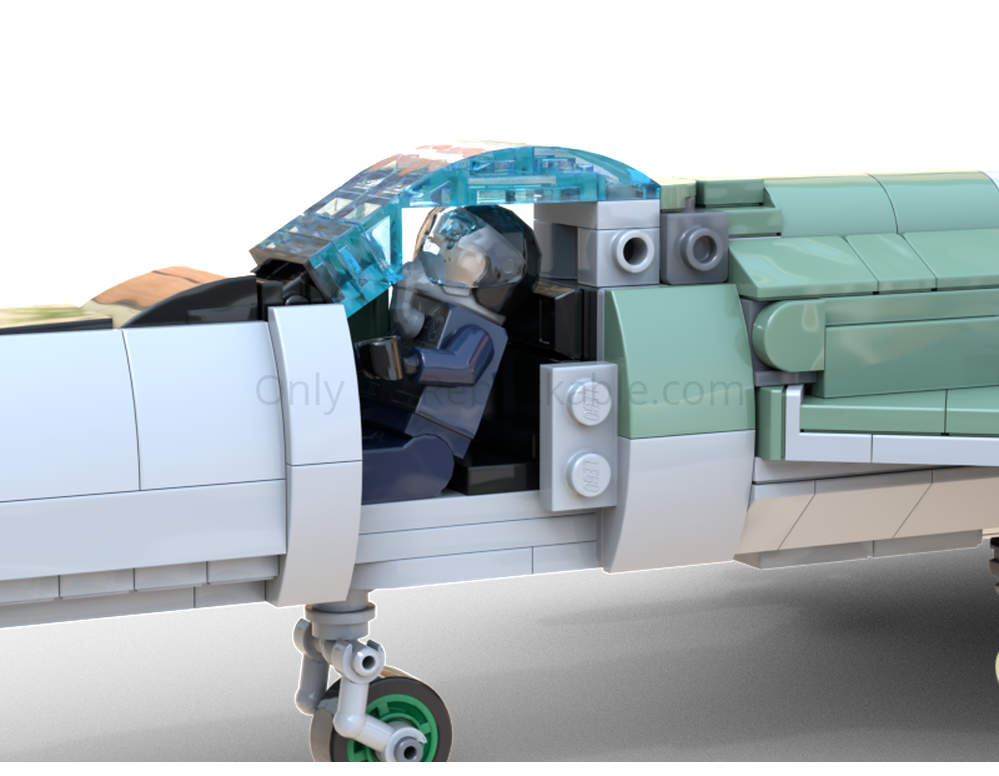 LEGO MOC MiG-21-93 by GreeneBricks | Rebrickable - Build with LEGO