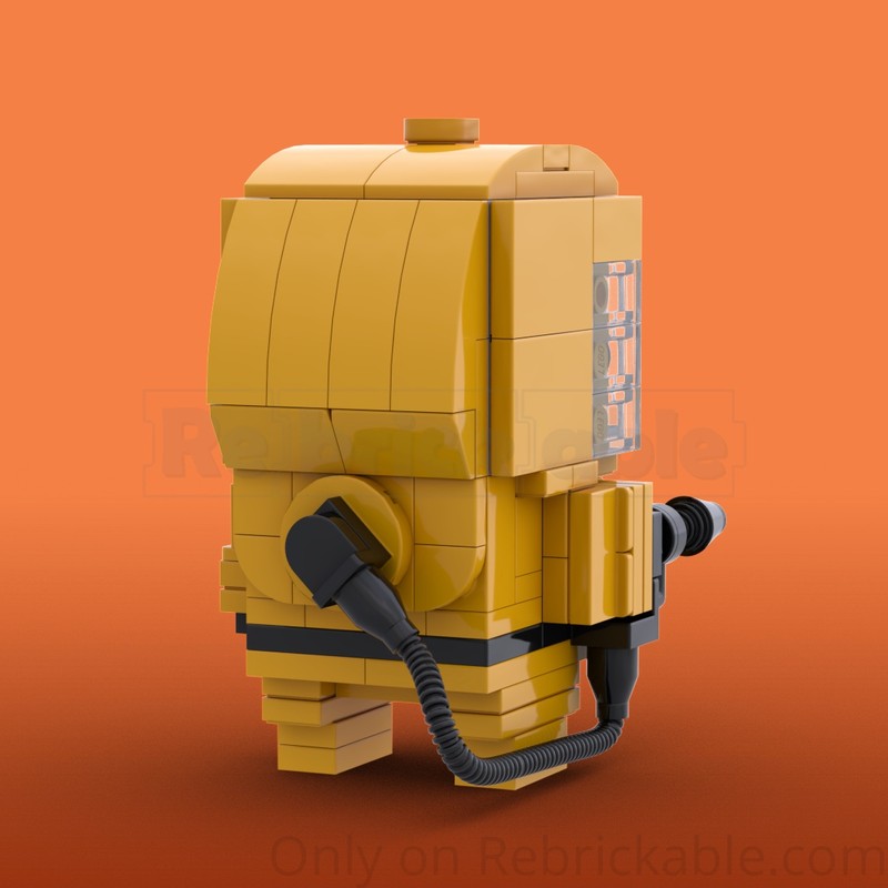LEGO MOC Hazmat Guy by SkyCaptain | Rebrickable - Build with LEGO