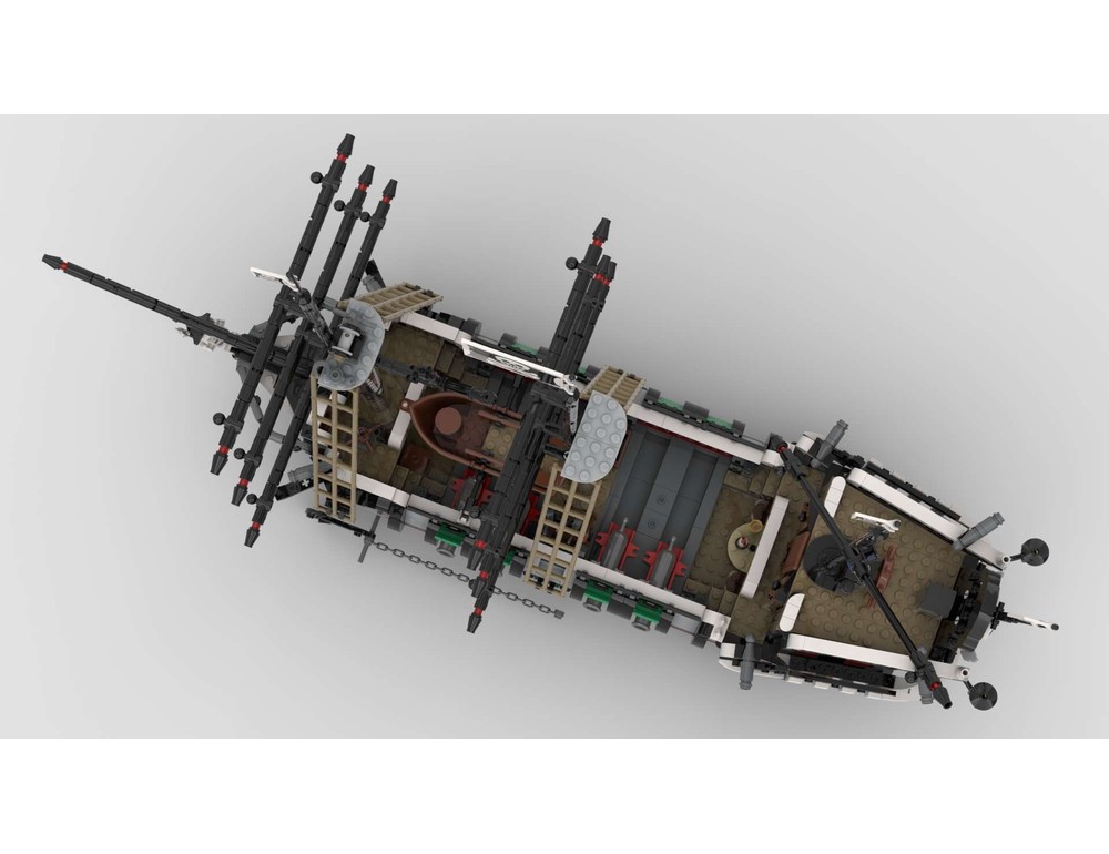 Lego Moc Moc Remake Skull Eye Schooner V 20 By Itnael Rebrickable