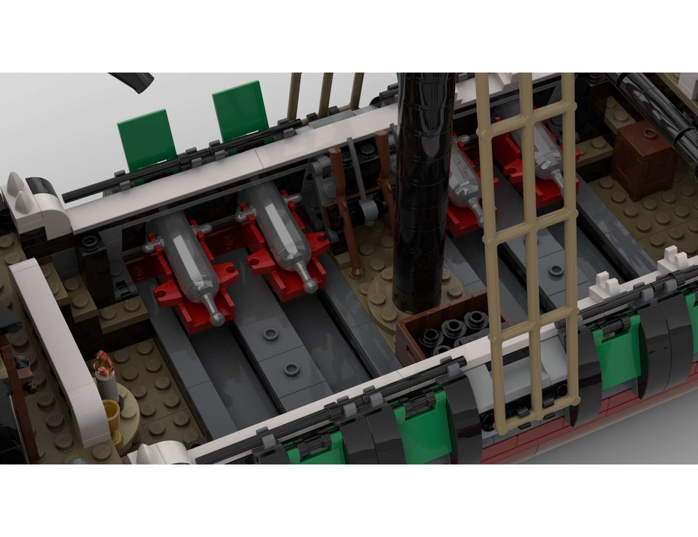 LEGO MOC MOC Remake Skull Eye Schooner v 2.0 by itnael | Rebrickable ...