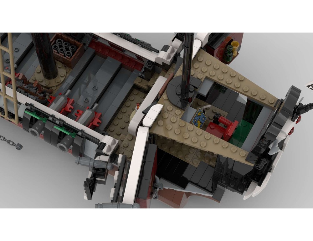 LEGO MOC MOC Remake Skull Eye Schooner v 2.0 by itnael | Rebrickable ...