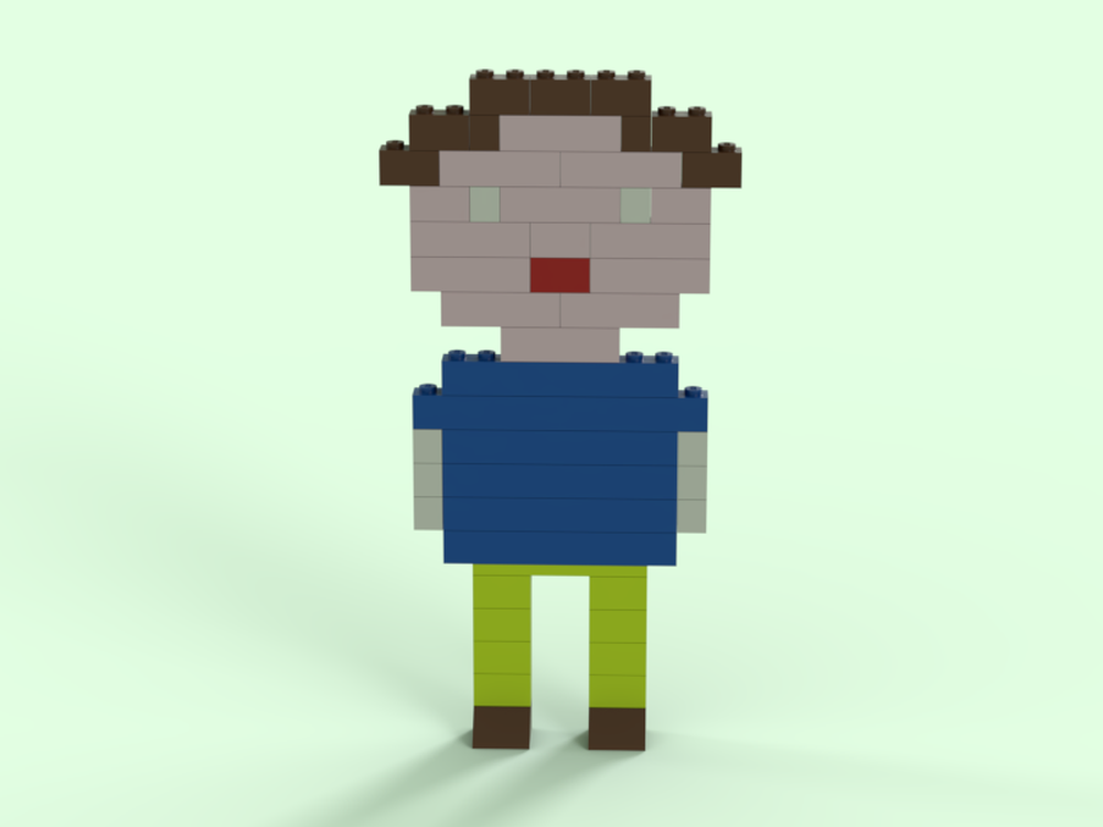 LEGO MOC Brickman by Autozout | Rebrickable - Build with LEGO