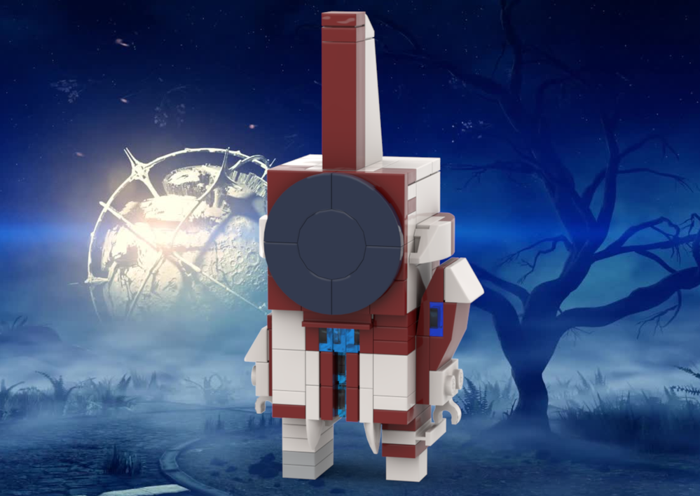 LEGO MOC Caliban BrickHead - Warframe by GoldengamerLego | Rebrickable ...