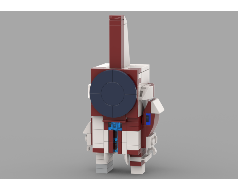 LEGO MOC Caliban BrickHead - Warframe by goldengamer72 | Rebrickable ...