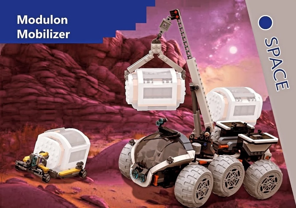 LEGO MOC Modulon Mobilizer LEGO City Space 2024 by Kaelfros ...