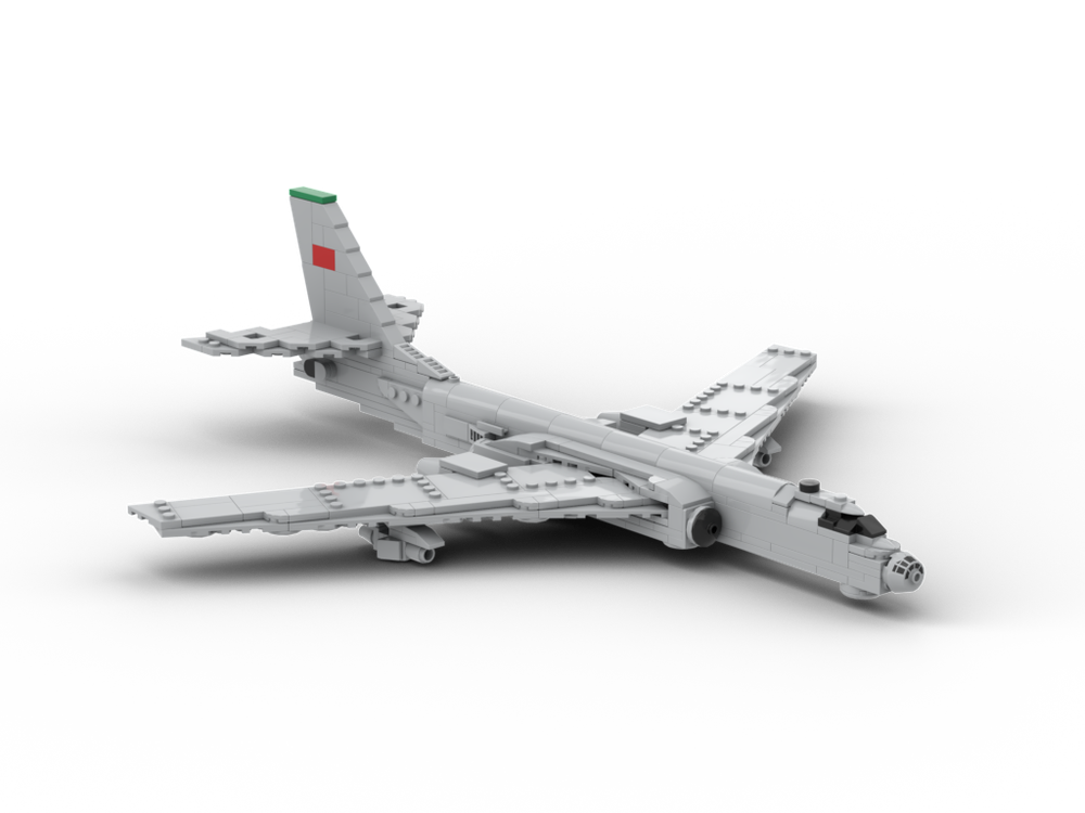 LEGO MOC TUPOLEV-16 "BADGER" 1:100 by Stupidman02 | Rebrickable - Build ...