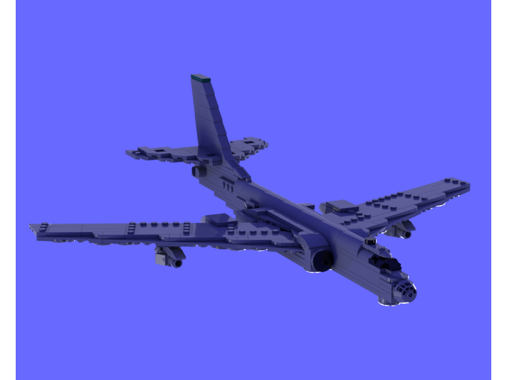 LEGO MOC TUPOLEV-16 "BADGER" 1:100 by Stupidman02 | Rebrickable - Build ...