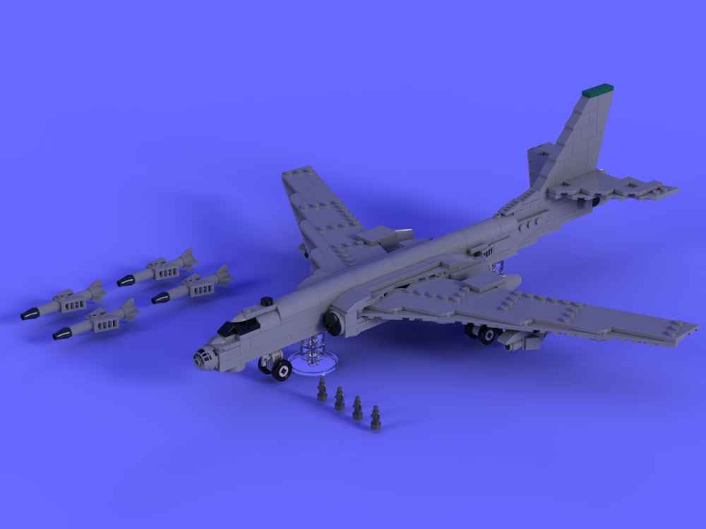 LEGO MOC TUPOLEV-16 "BADGER" 1:100 by Stupidman02 | Rebrickable - Build ...