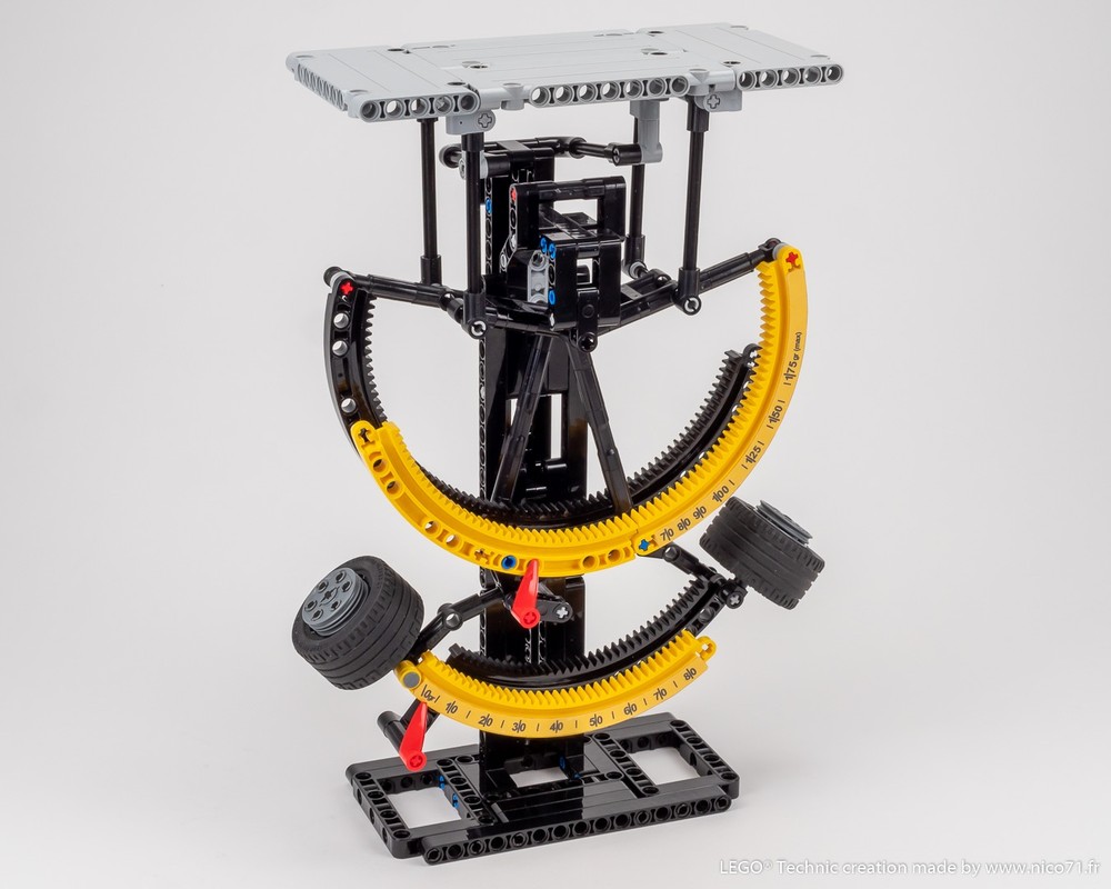 LEGO MOC Bilateral Letter Scale by Nico71 | Rebrickable - Build with LEGO