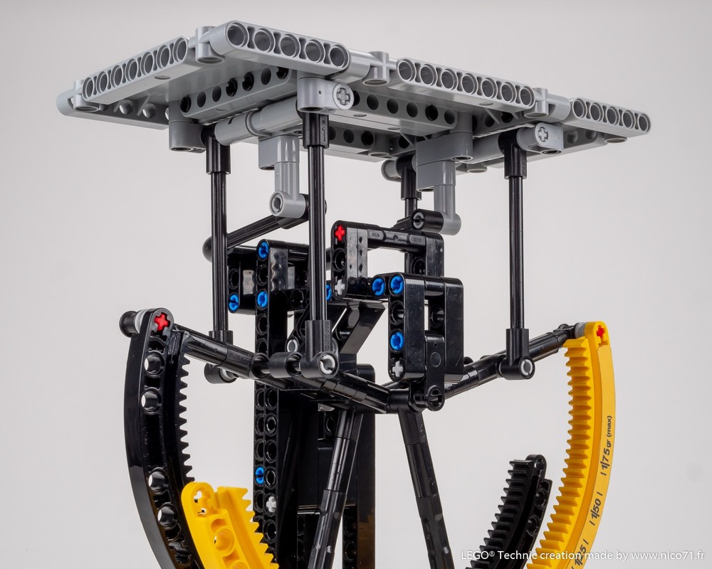 LEGO MOC Bilateral Letter Scale by Nico71 | Rebrickable - Build with LEGO