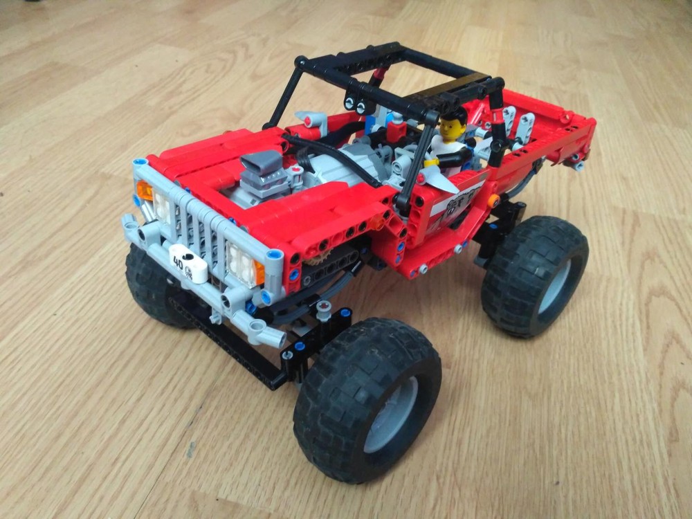 Lego Moc Msmp Crawler Pickup By Xfeelgoodx Rebrickable Build With