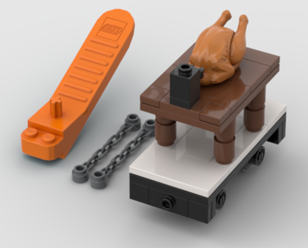 LEGO MOC Thanksgiving Flatbed by TerminatorFan1984 | Rebrickable ...