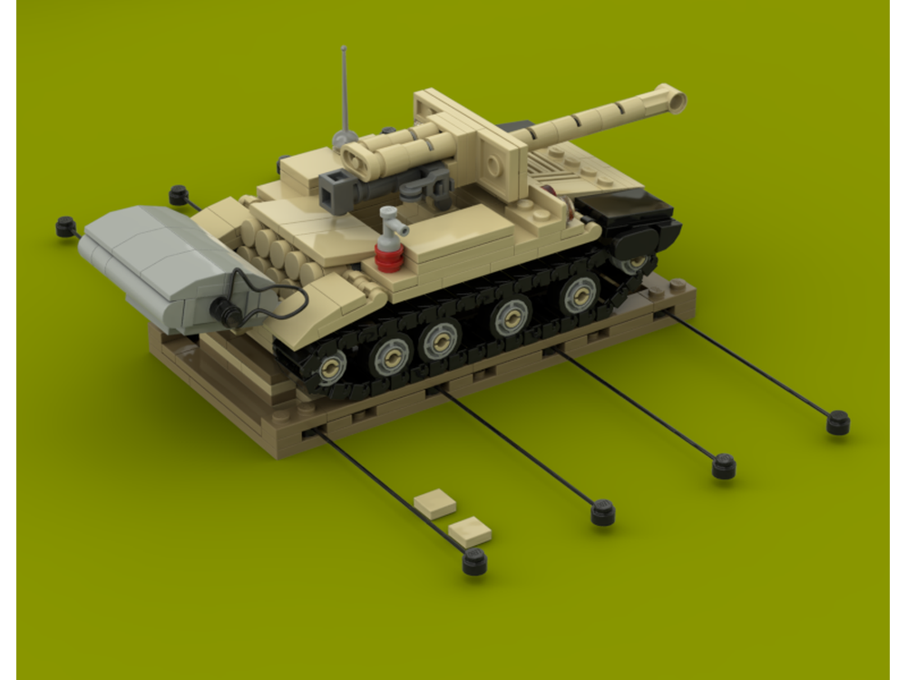 LEGO MOC Parachute For M56 Scorpion by 640Maple | Rebrickable - Build ...