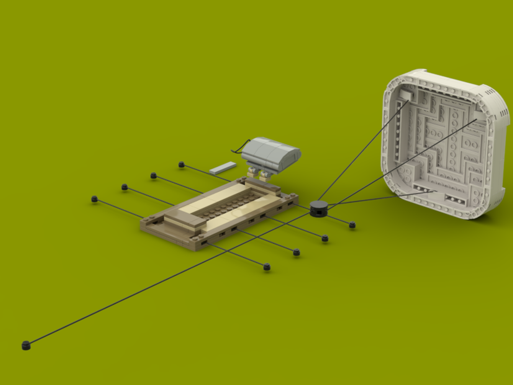 LEGO MOC Parachute For M56 Scorpion by 640Maple | Rebrickable - Build ...