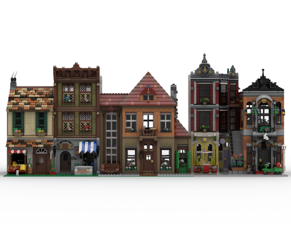 LEGO MOC Mediterranean Holiday House by Brick Artisan | Rebrickable ...