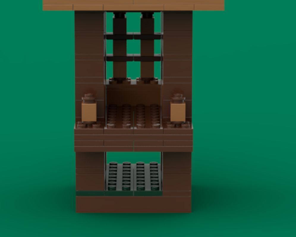 LEGO MOC Minecraft Witch Stand by BreezeBricks | Rebrickable - Build ...