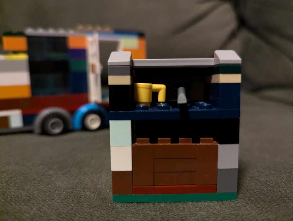 Lego Moc Large Construction Overnight Sleeper By Bananabass