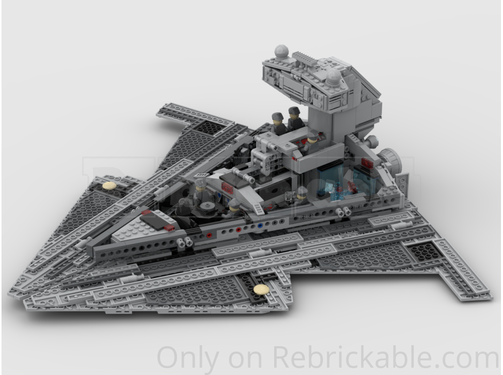 LEGO MOC 75394 Imperial StarDestroyer Ultimate Playset MOD by aachthor ...