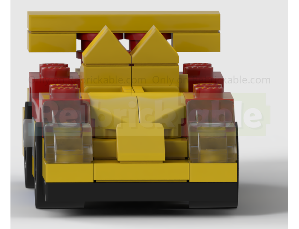 LEGO MOC Porsche RS Spyder LMP2 Racing Car - Half Speed Champions Scale ...