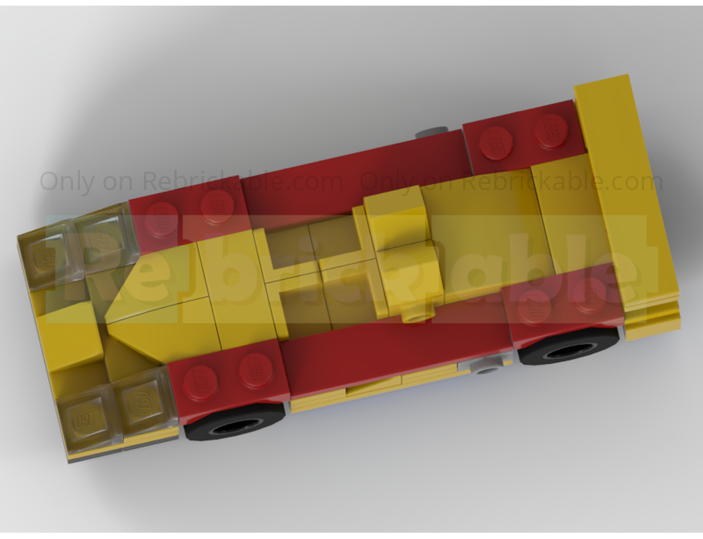 LEGO MOC Porsche RS Spyder LMP2 Racing Car - Half Speed Champions Scale ...