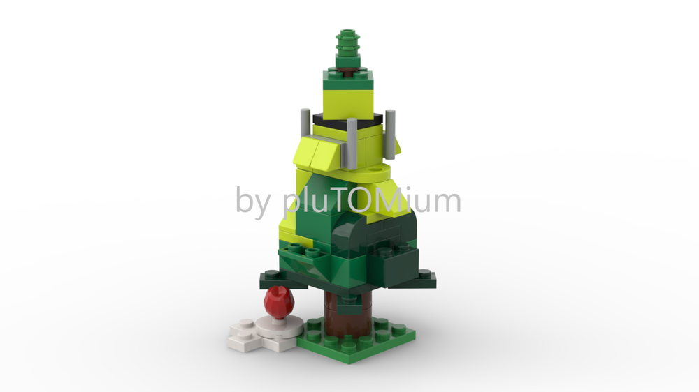 LEGO MOC Christmas Tree (LEGO 11007 Alternate) by pluTOMium ...