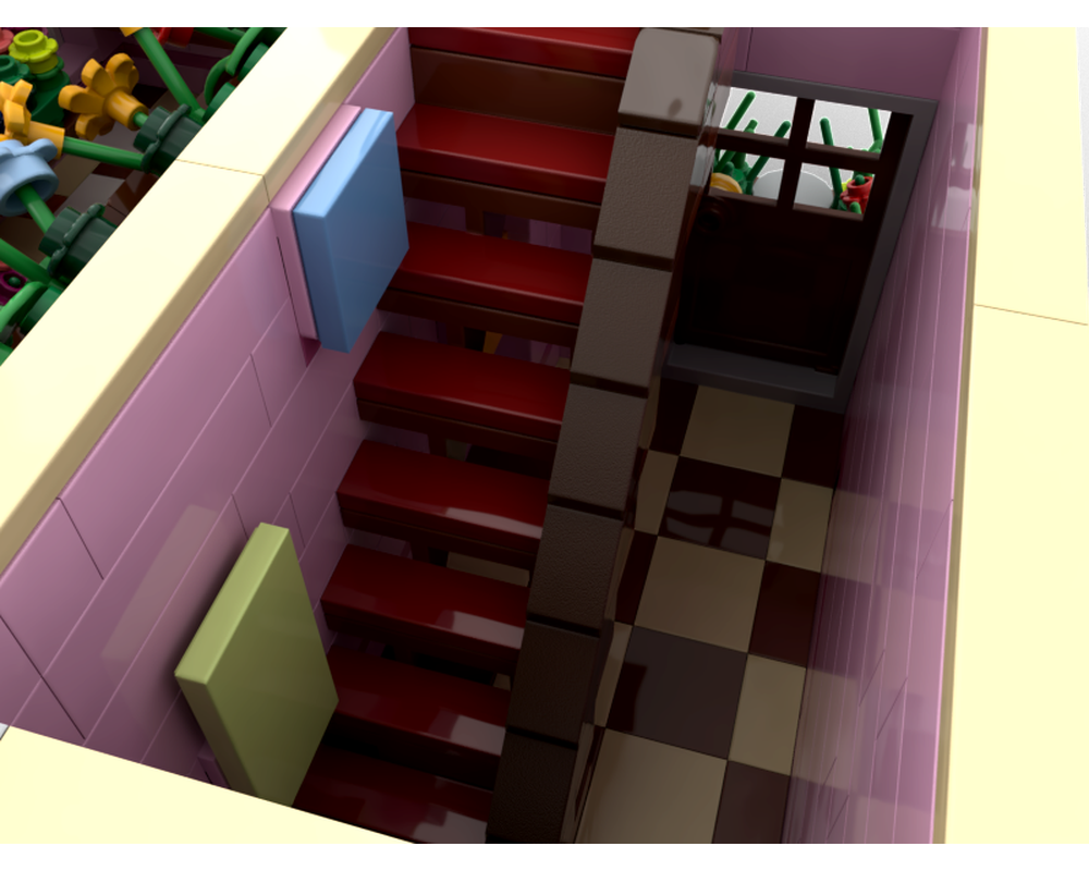 Lego Moc Florist Corner By Cegeha Elbe Rebrickable Build With Lego